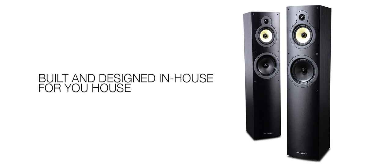 Shop Now Crystal 4.3 Floorstanding Speakers - Wharfedale Australia